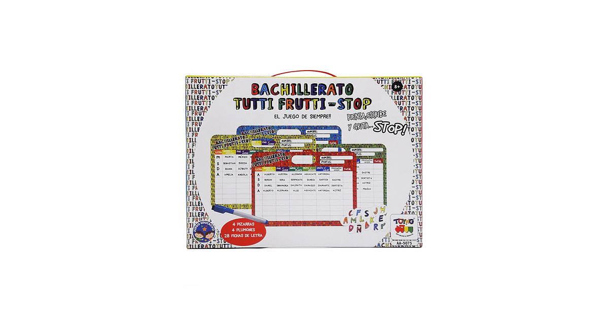 Bachillerato Tutti Frutti - Stop