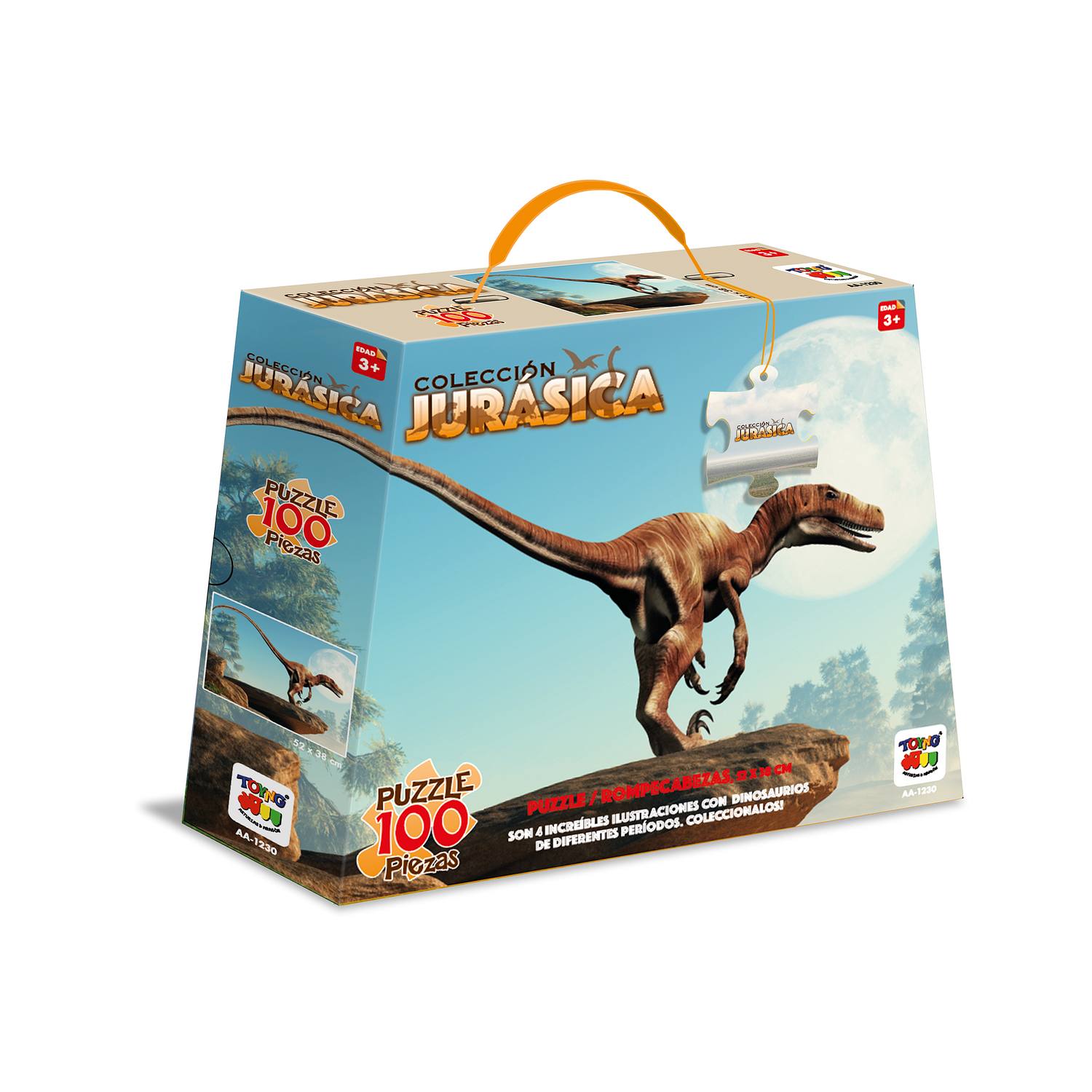 Rompecabezas X 100 Piezas Colección Jurásica