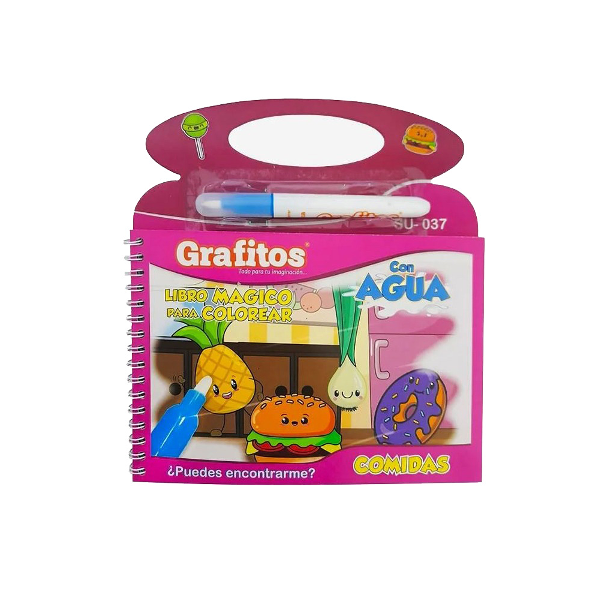 Libro Mágico Para Colorear Grafitos