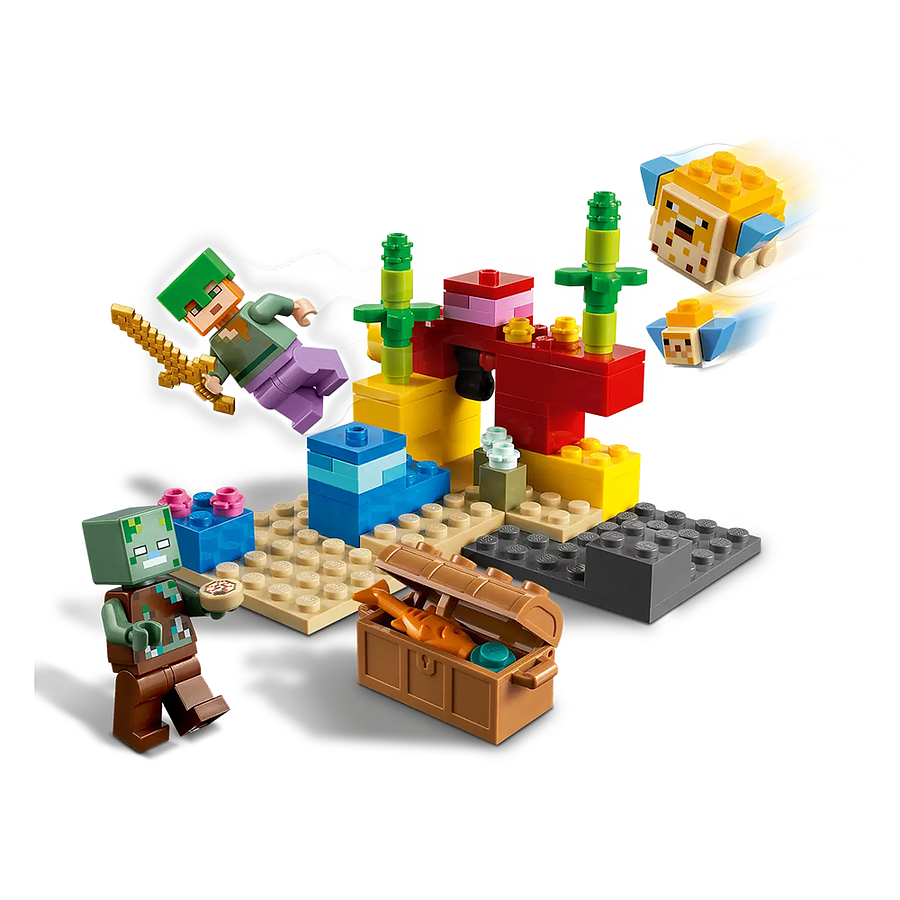 Lego Minecraft El Arrecife de Coral