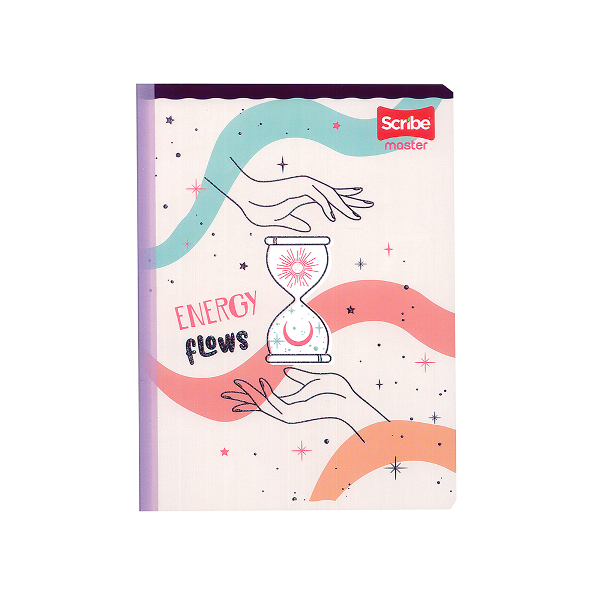 Cuaderno Cosido Femenino Master 100 Hojas Líneas