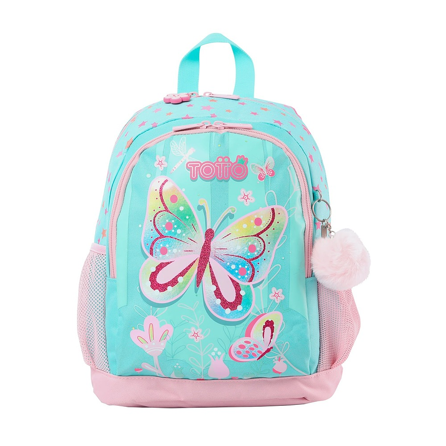 Morral Totto Para Niña Dancing Rabbit M Azul