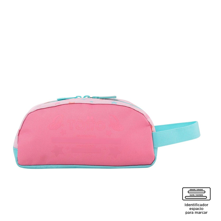 Cartuchera Totto Para Niña Dancing Rabbit Rosa