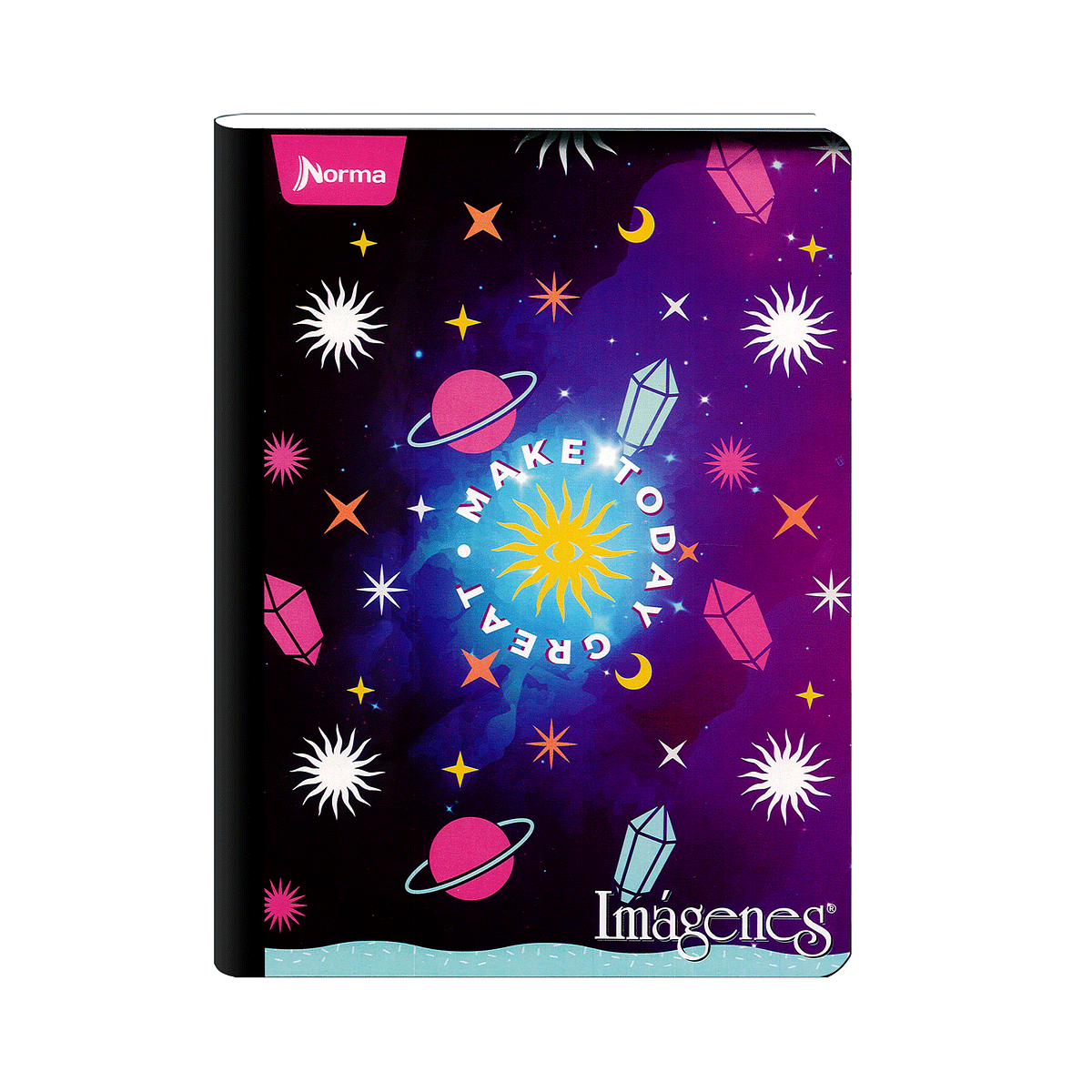 Cuaderno Cosido Imagenes Femenino 100 Hojas Cuadros