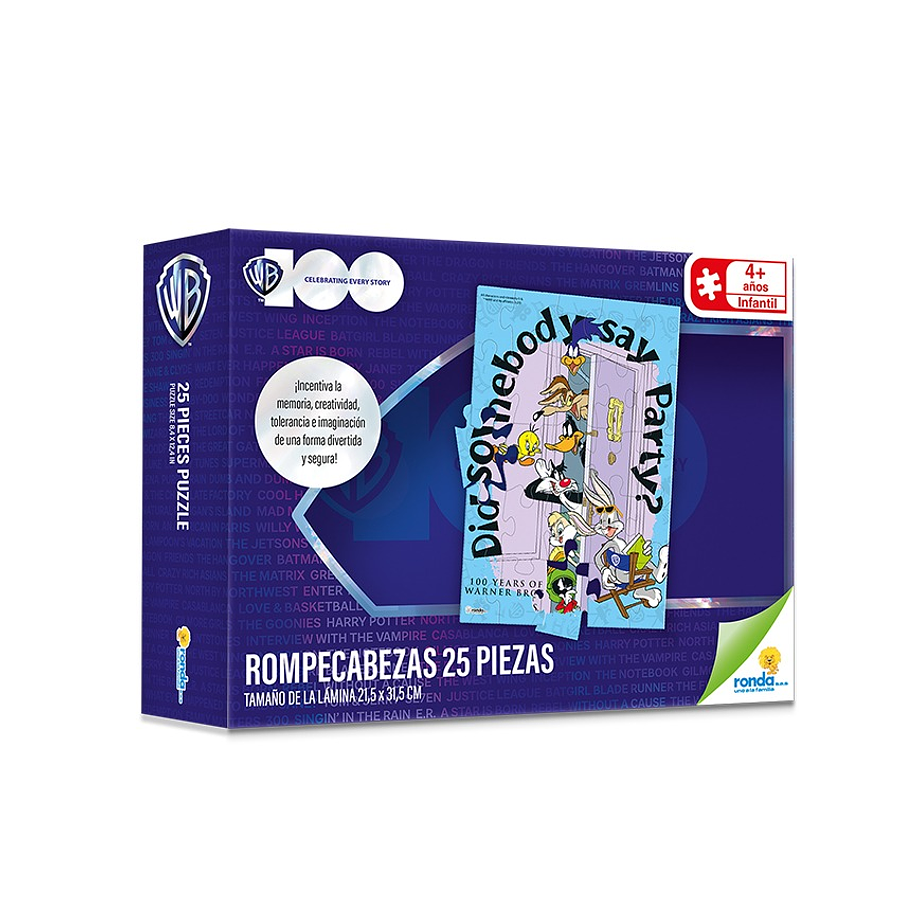 Rompecabezas X 25 Piezas Wander 100