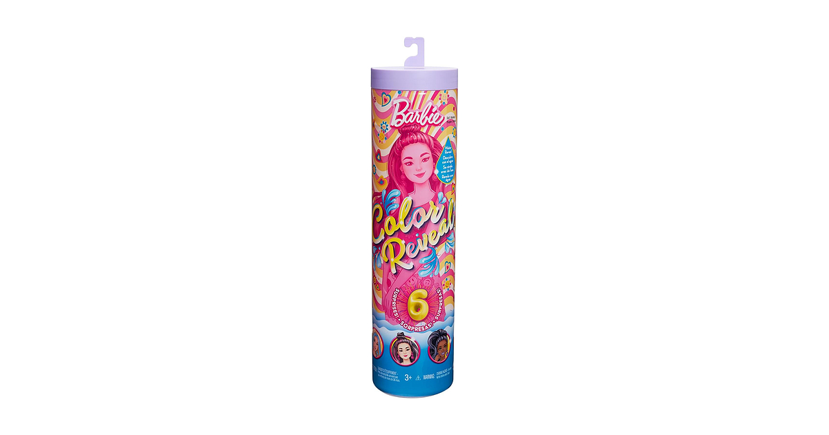 Barbie Color Reveal Serie Funky 6 Sorpresas