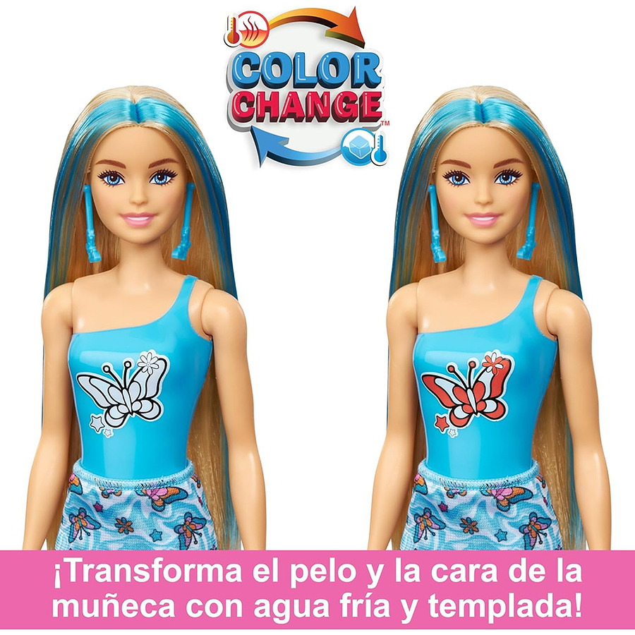 Barbie Color Reveal Serie Funky 6 Sorpresas