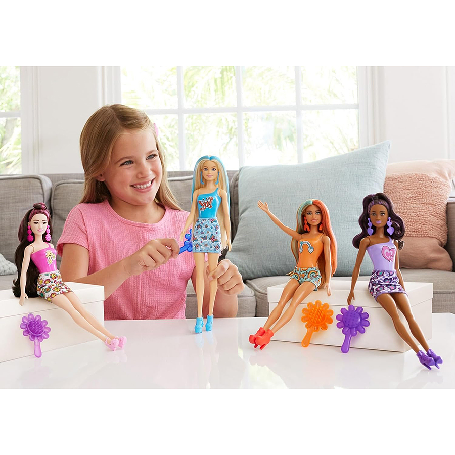 Barbie Color Reveal Serie Funky 6 Sorpresas
