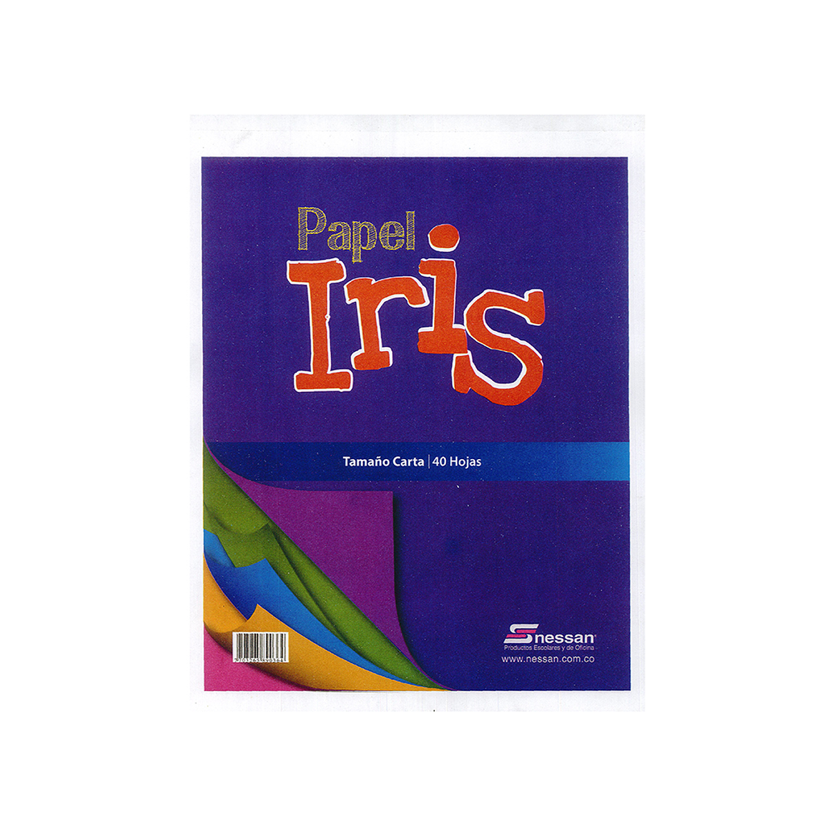 Block Iris Carta Nessan X 40 Hojas