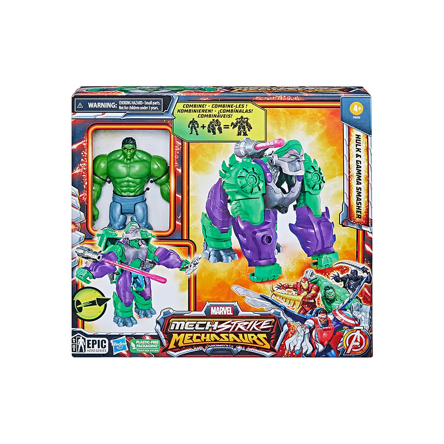 Mechstrike Mechasaurs Hulk & Gamma Smasher
