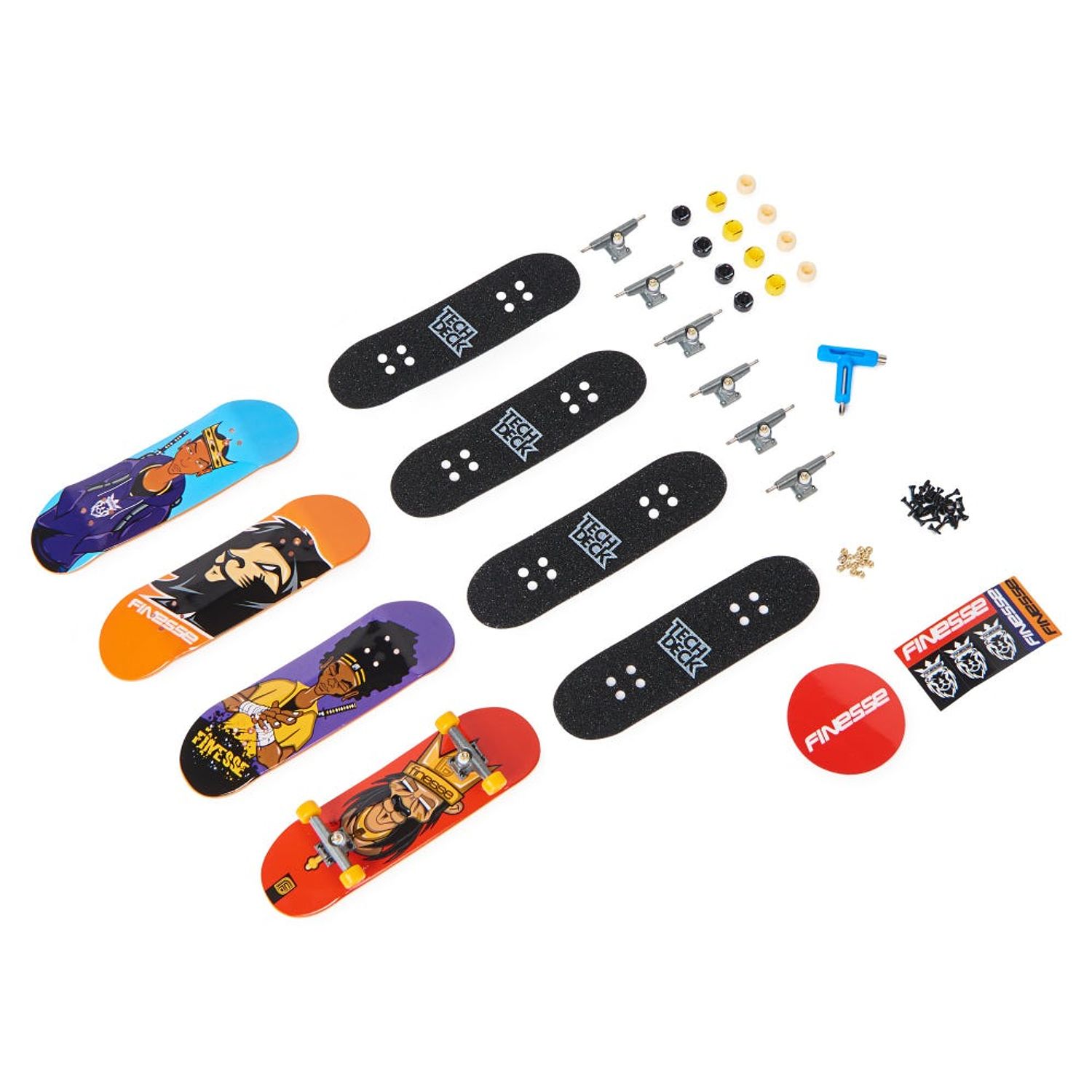 Tech Deck Set Múltiple X 4 Unidades