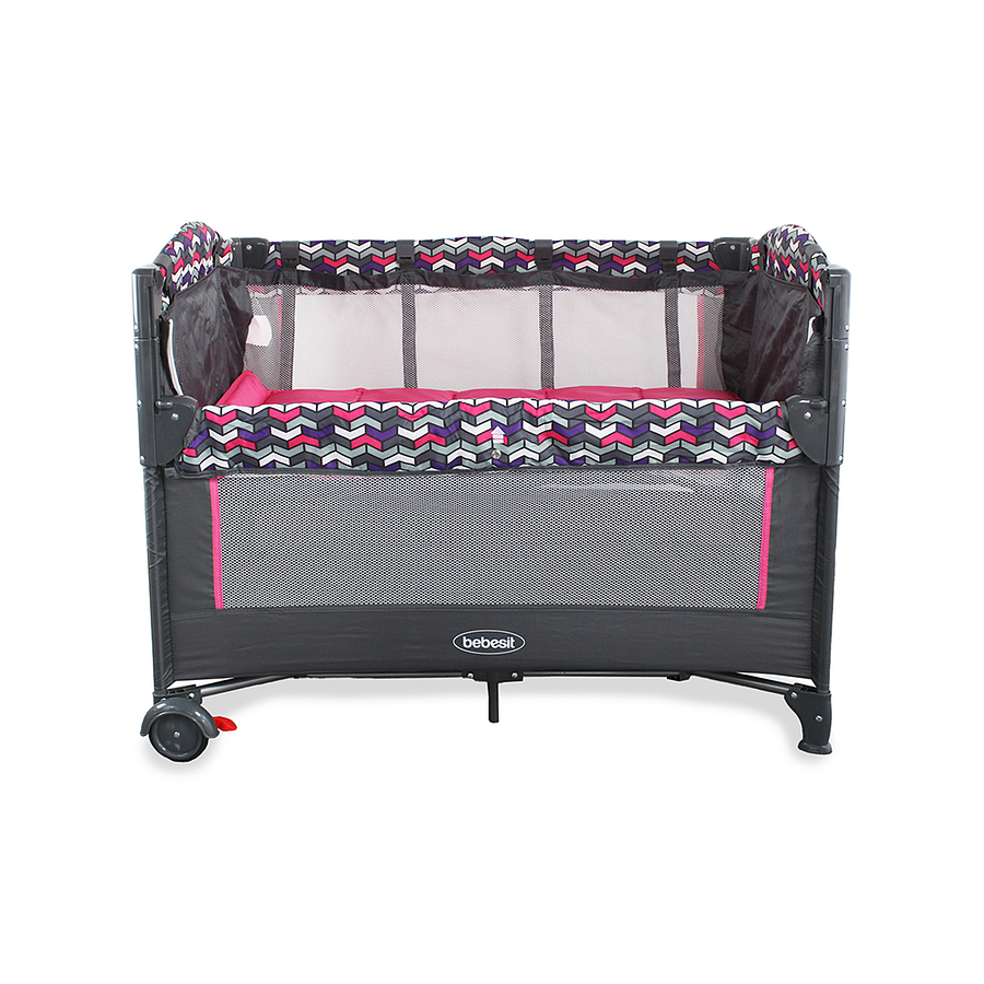 Cuna Corral Baby Colecho Sleep Pink