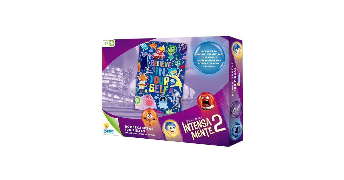Rompecabezas X 100 Piezas Intensamente 2