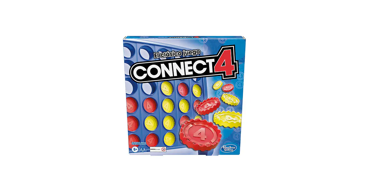 Hasbro Gaming Conecta 4 Clásico