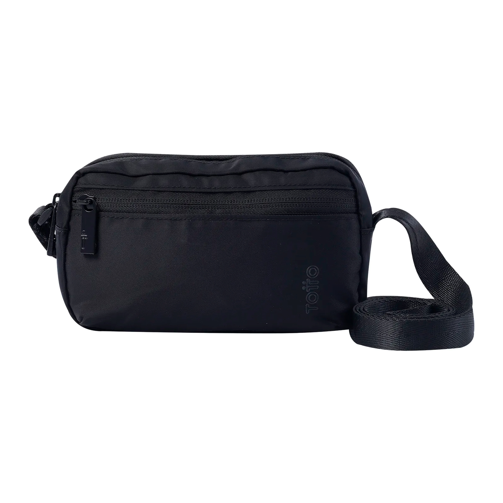 Bolso Totto Bombo Crossbody Negro