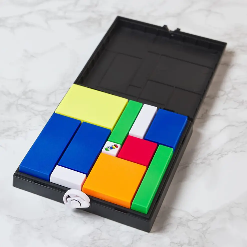 Rubiks Grid Lock Solving Puzzle