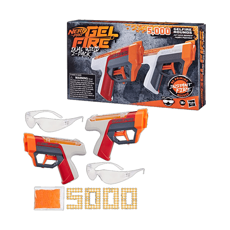 Nerf Pro Gel Fire Pack Doble