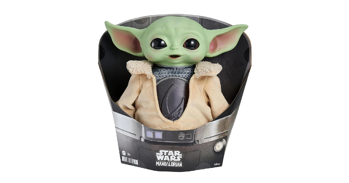 Star Wars The Mandalorian Baby Yoda con Armadura