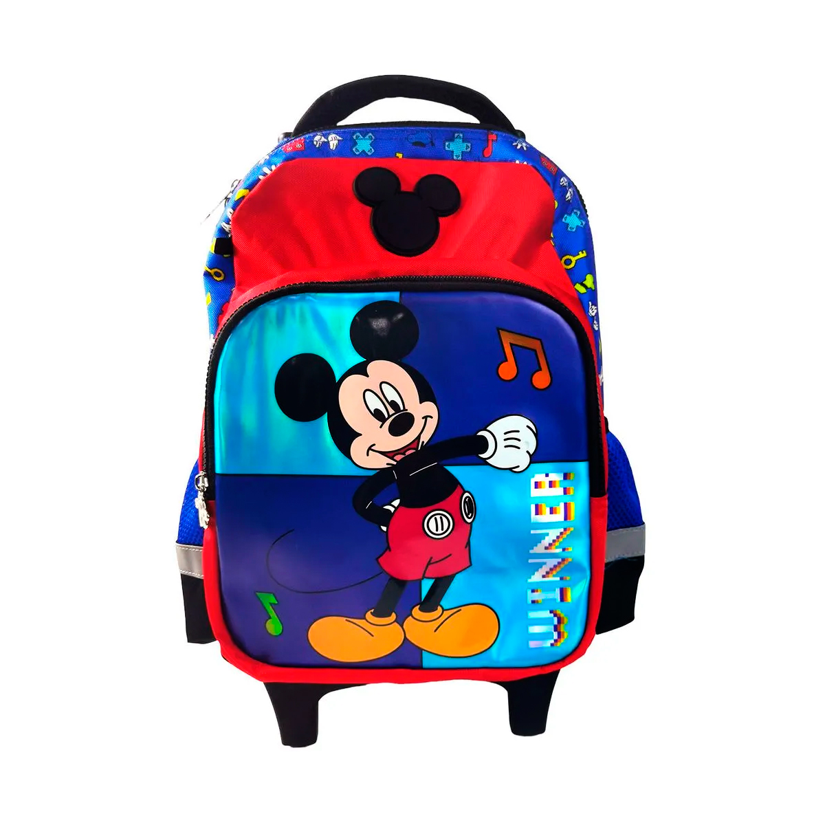 Morral Primavera Premium con Ruedas Mickey Mouse Winner