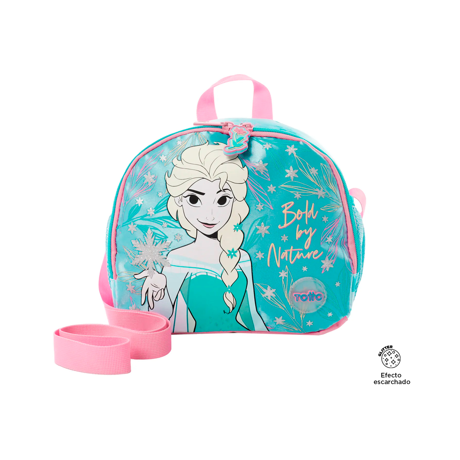 Lonchera Totto con Aislamiento Térmico Frozen Destiny Azul