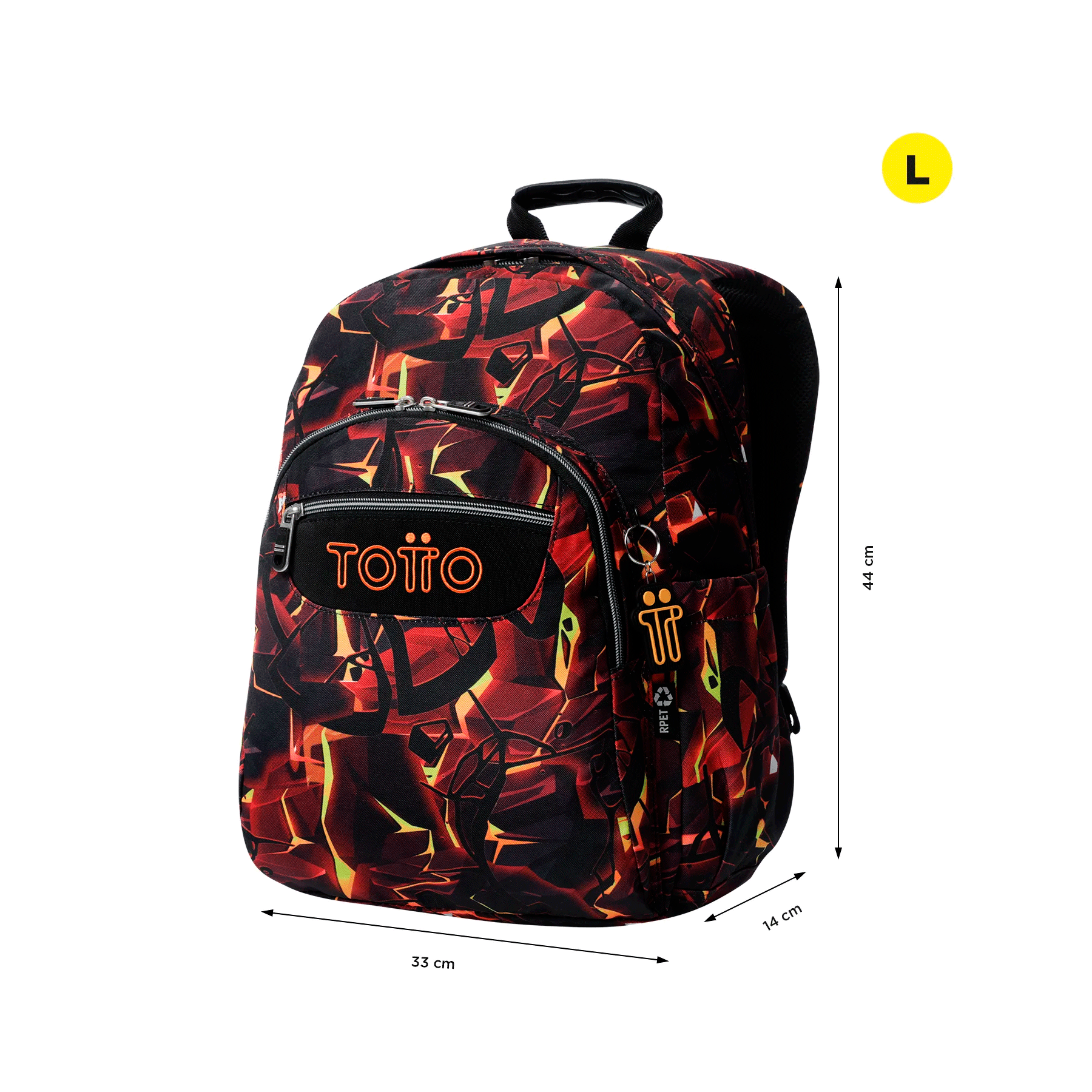 Morral Totto Juvenil Porta PC 14 Acuarela