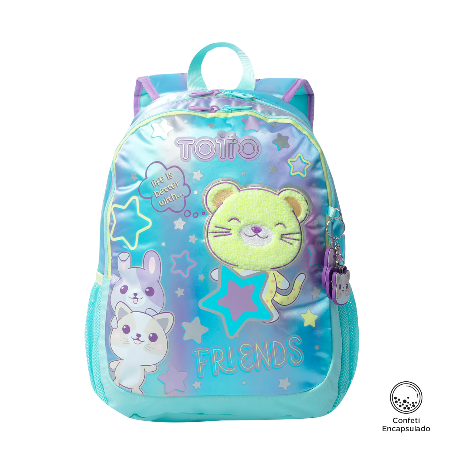 Morral Totto Para Niña Friends Mediano