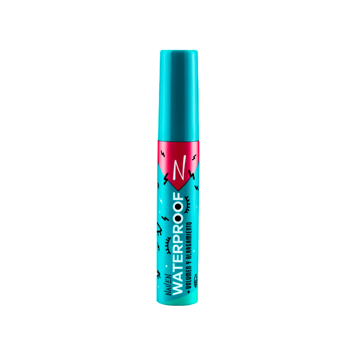 Mascara WaterProof Volumen y Alargamiento Nailen