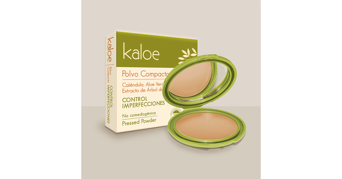 Polvo Compacto Control Imperfecciones Kaloe