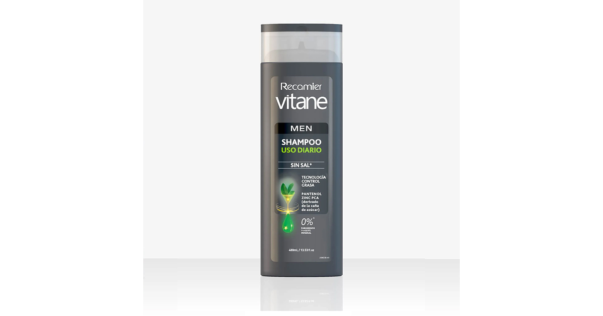 Shampoo Uso Diario Vitane Men 400 ml