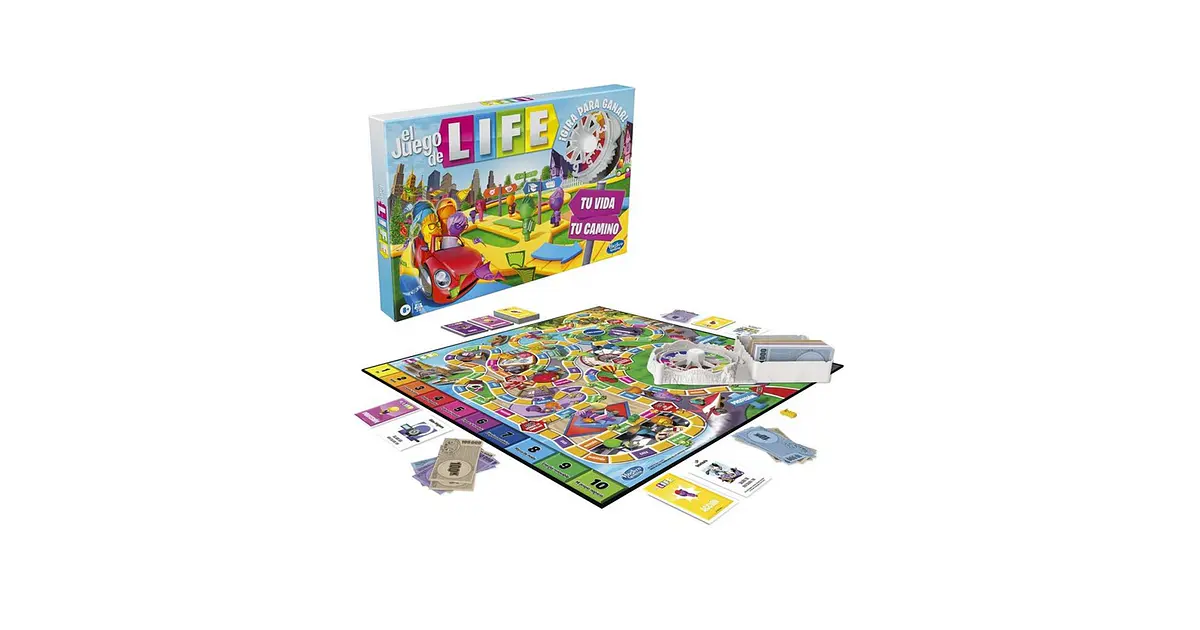 Juego de mesa El Juego de Life Hasbro Gaming