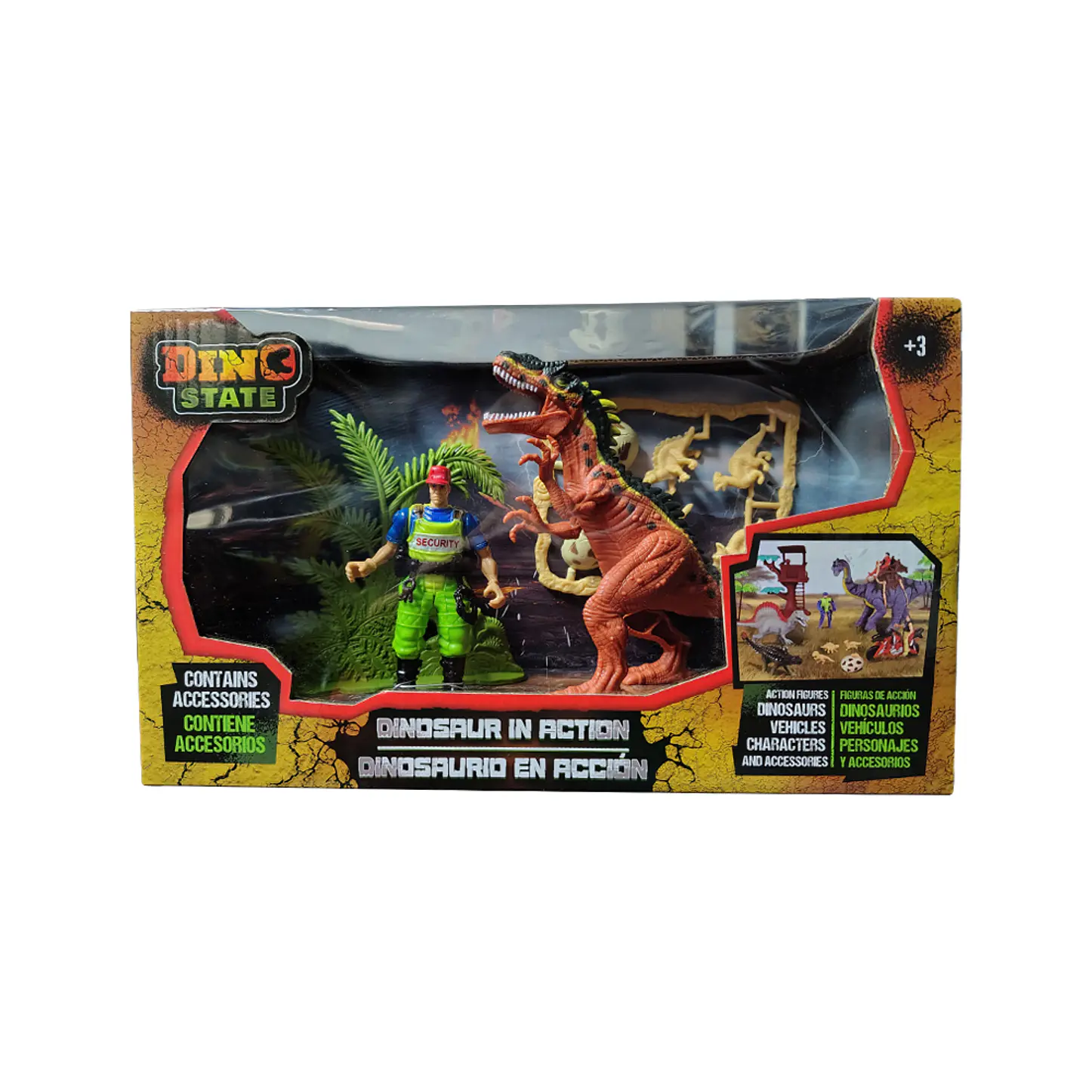 Set Dinosaurios en Accion Dino State