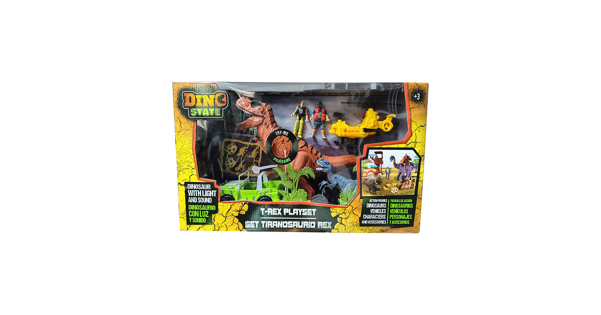 Set Tiranosaurio Rex Dino State