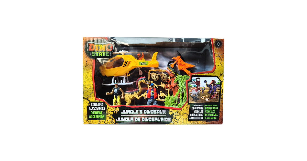 Set Jungla de Dinosaurios Dino State