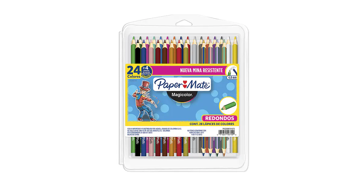 Colores Magicolor Unipunta X 24 + 4 Doble Punta