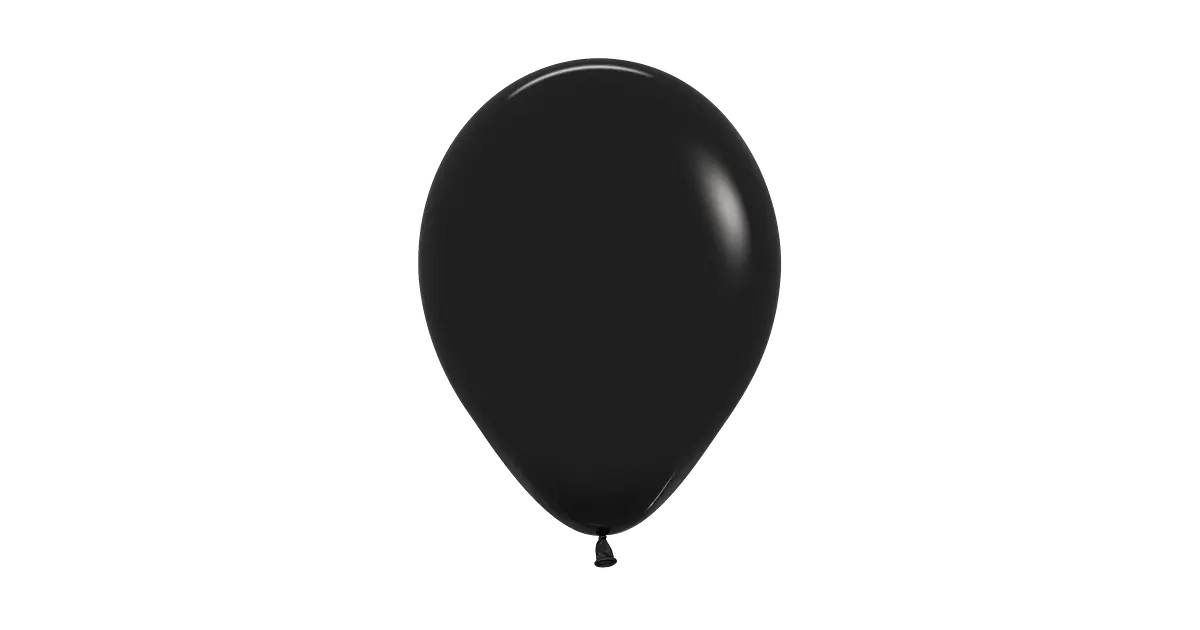 Globo Fashion Negro x 12 unidades