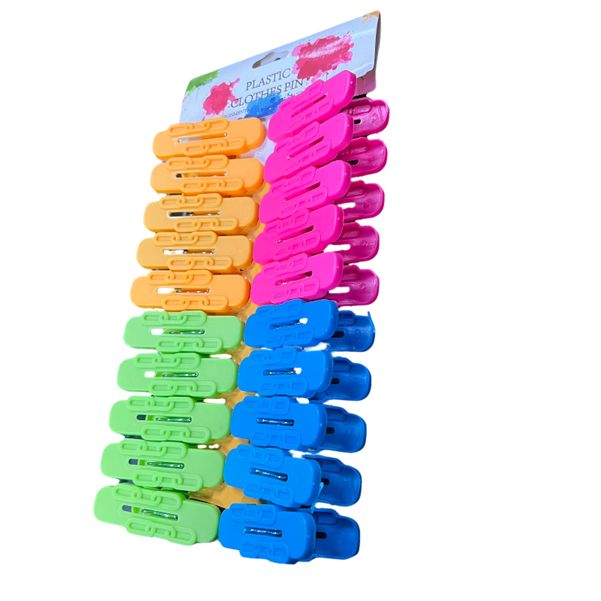 Perro de ropa plástico 4 colores