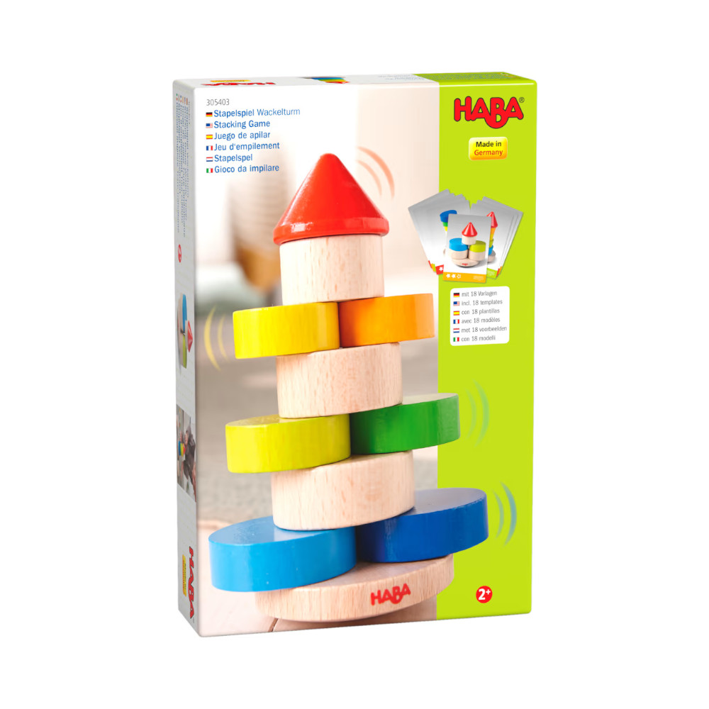 HABA - Juego de apilar - Torre tambaleante