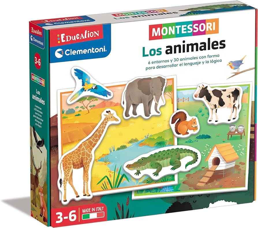 Los Animales Montessori Clementoni