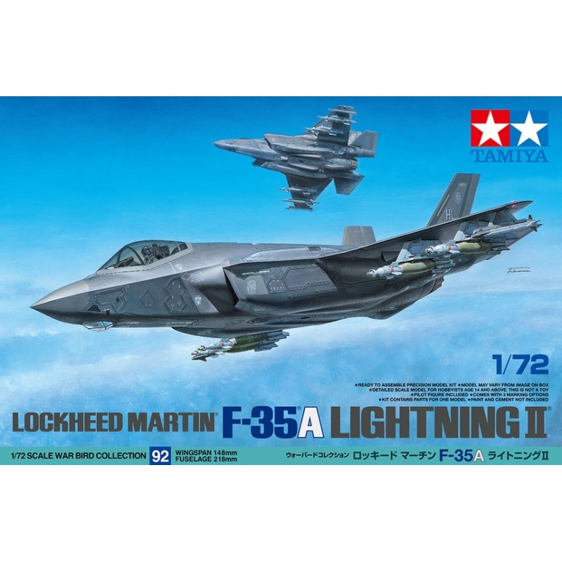 TAMIYA - F-35A Lightning II Lockheed Martin