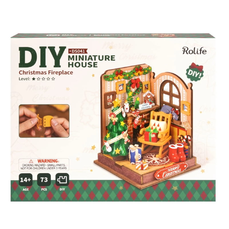 Rolife Christmas Fireplace