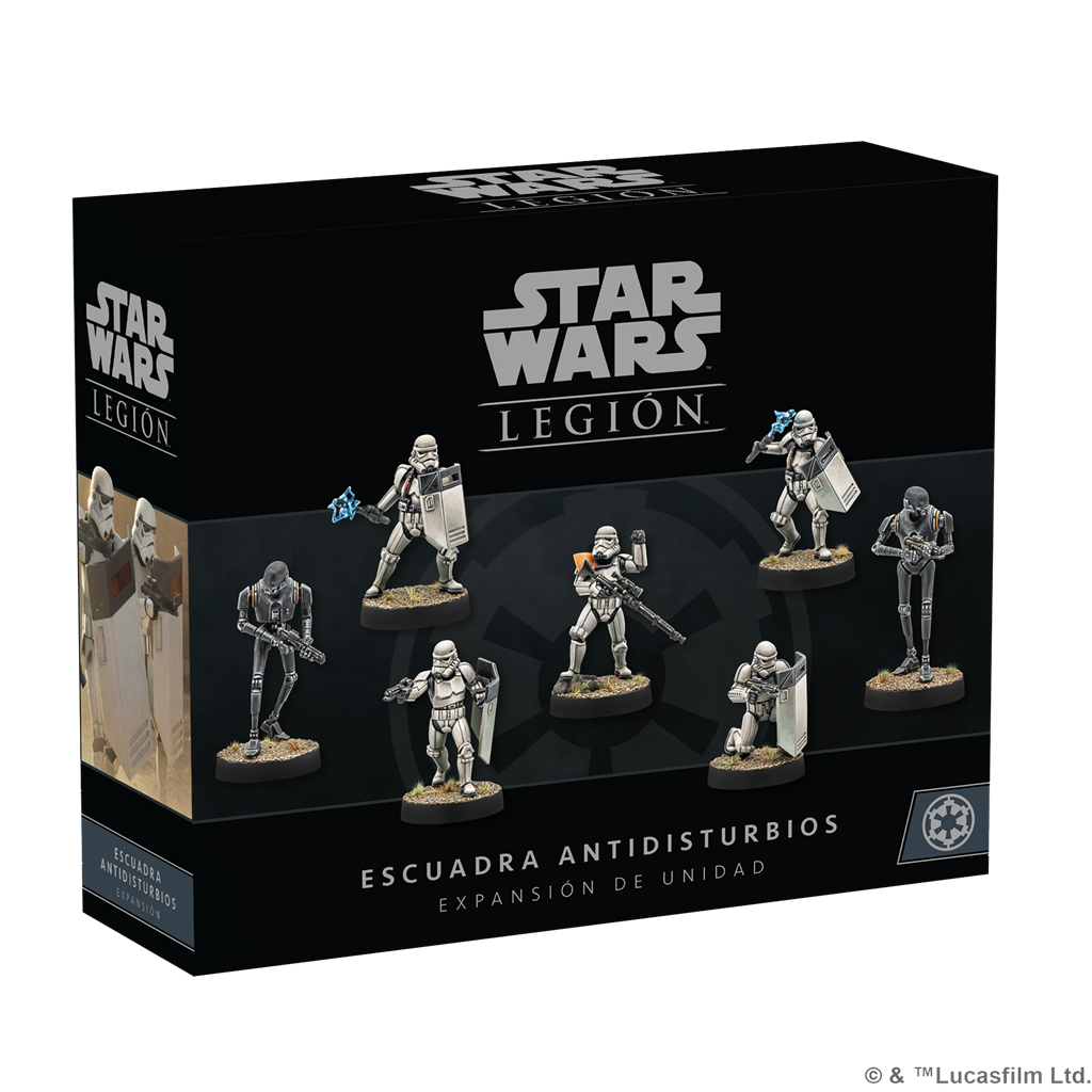 Star Wars Legion Ex.Imperial Riot Control Sq - La Fortaleza