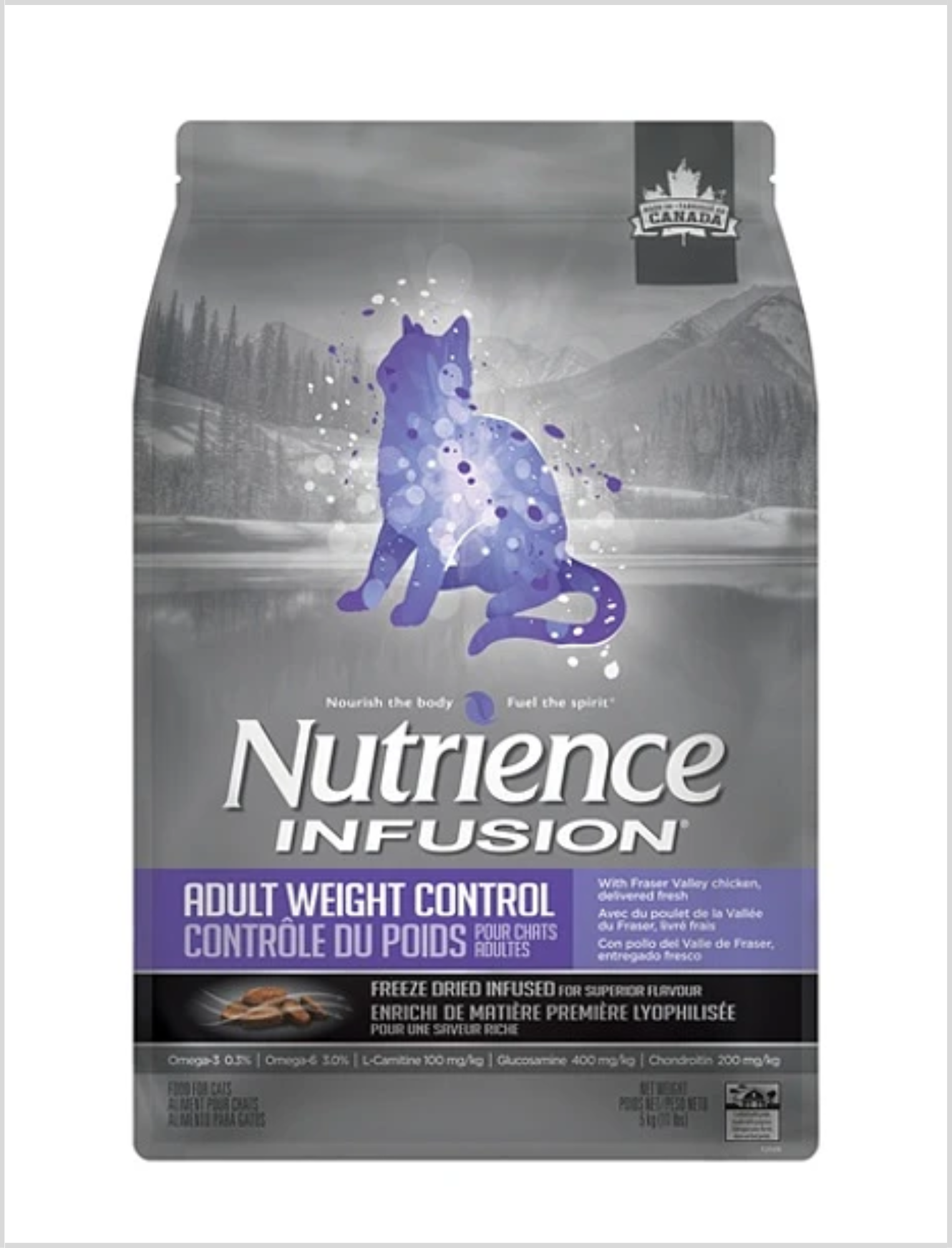 Nutrience Infusion Cat Control Peso