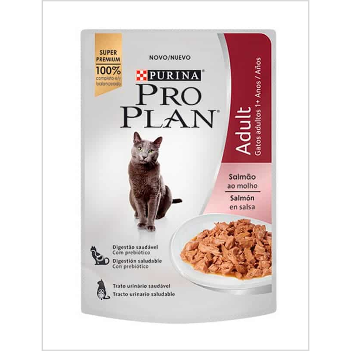 Sachet Proplan Gato Adulto Salmon 85 g