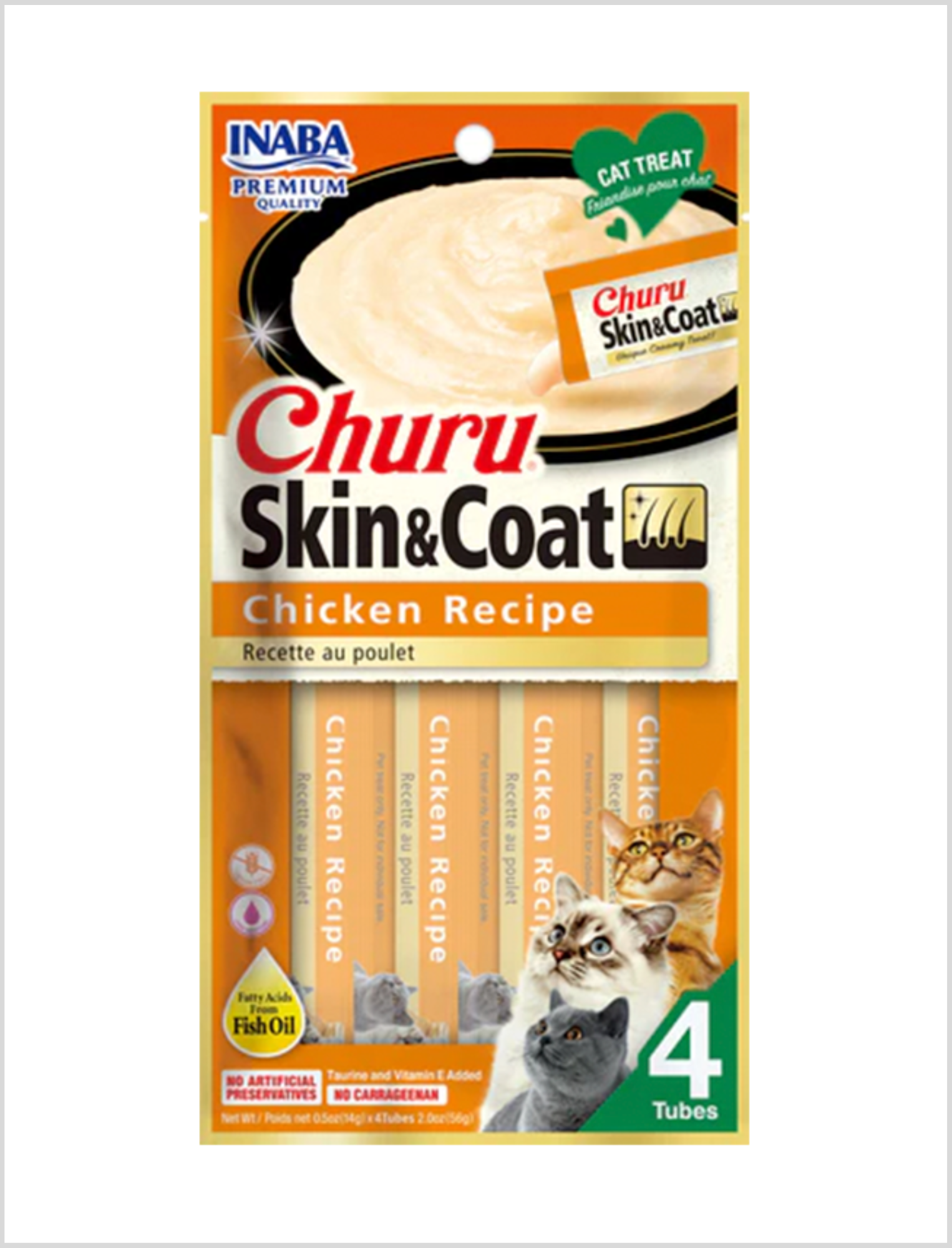 Inaba Churu Skin & Coat Pollo Gato 56 g