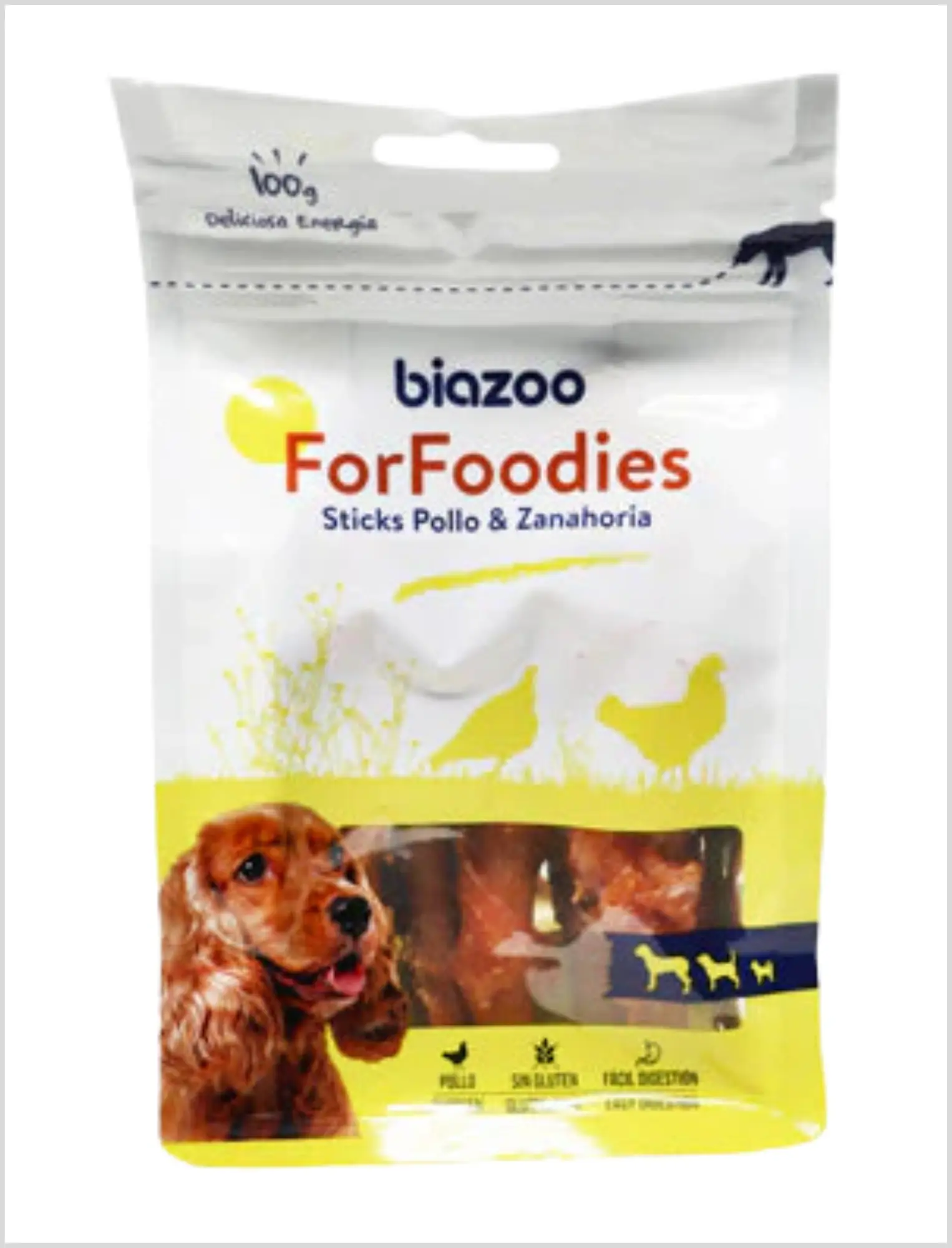 Biazoo Perro Stick Pollo Zanahoria - 100 gr