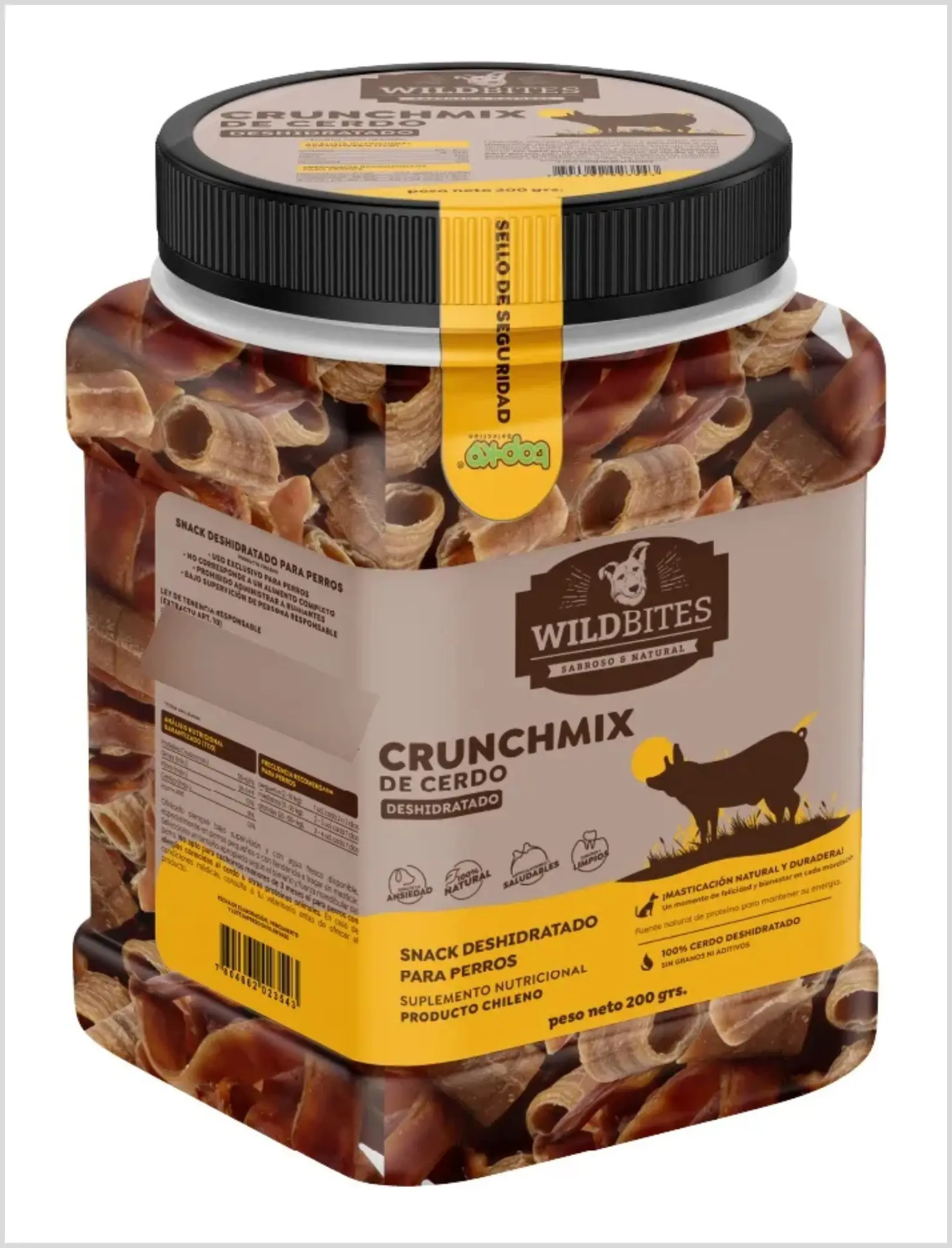 Top-K9 Wild Bites Crunchmix Cerdo - 200 g