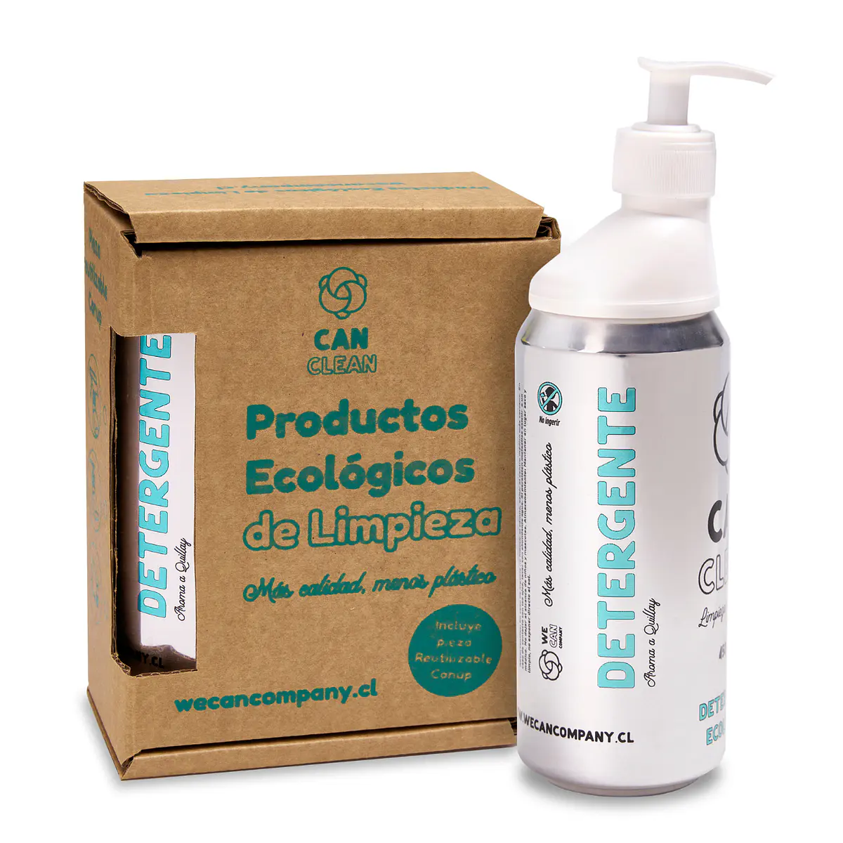 Detergente Ecológico en Lata Concentrado Hipoalergénico 450