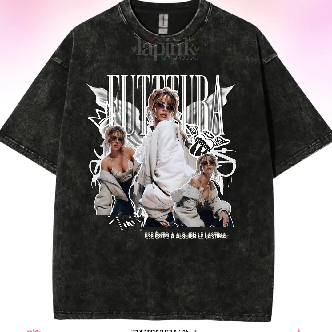 Polera TINI STOESSEL – Futttura World Tour Chile 2026 – Edic