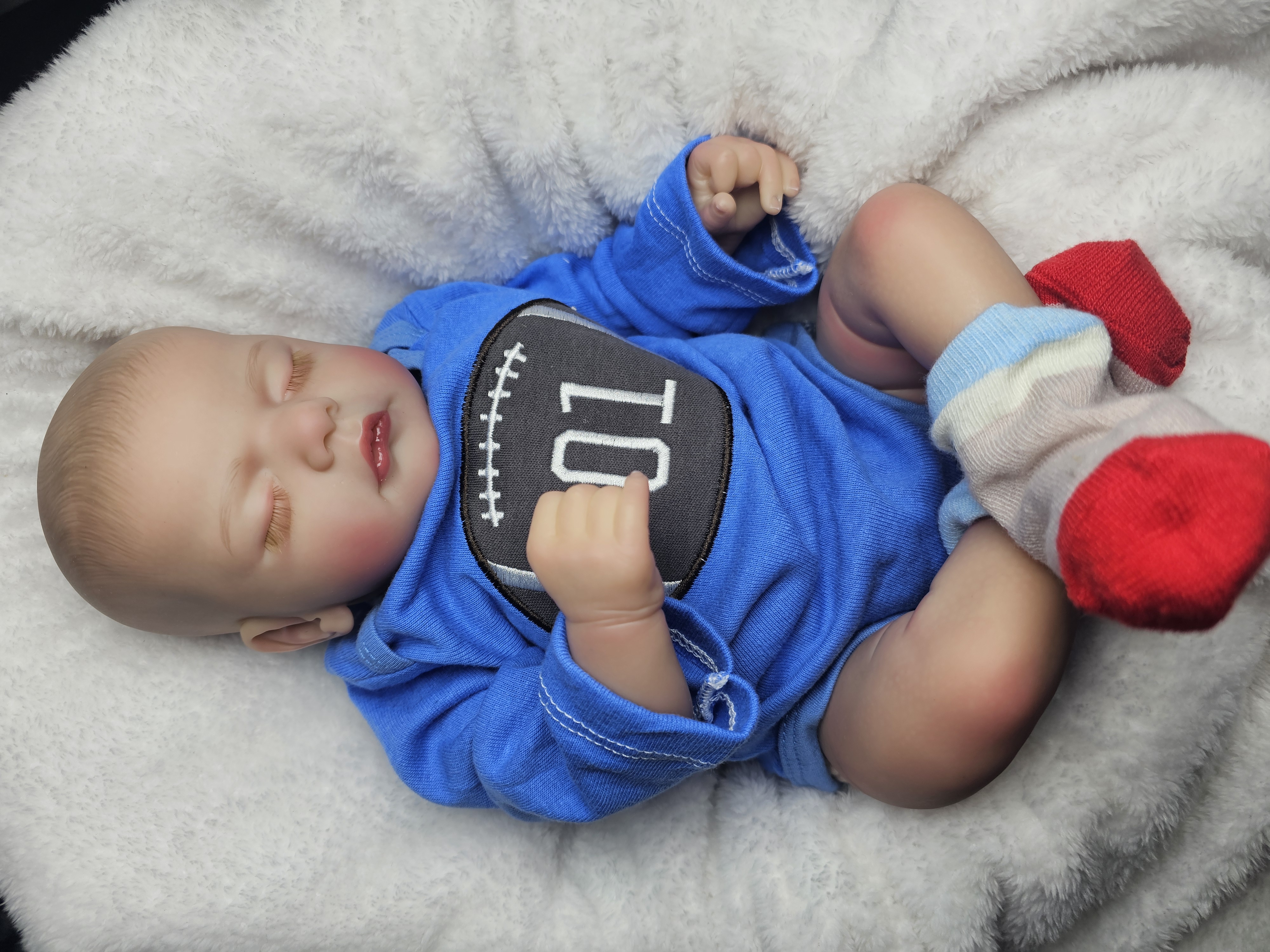Bebé Reborn Sam Niño Cuerpo de Tela