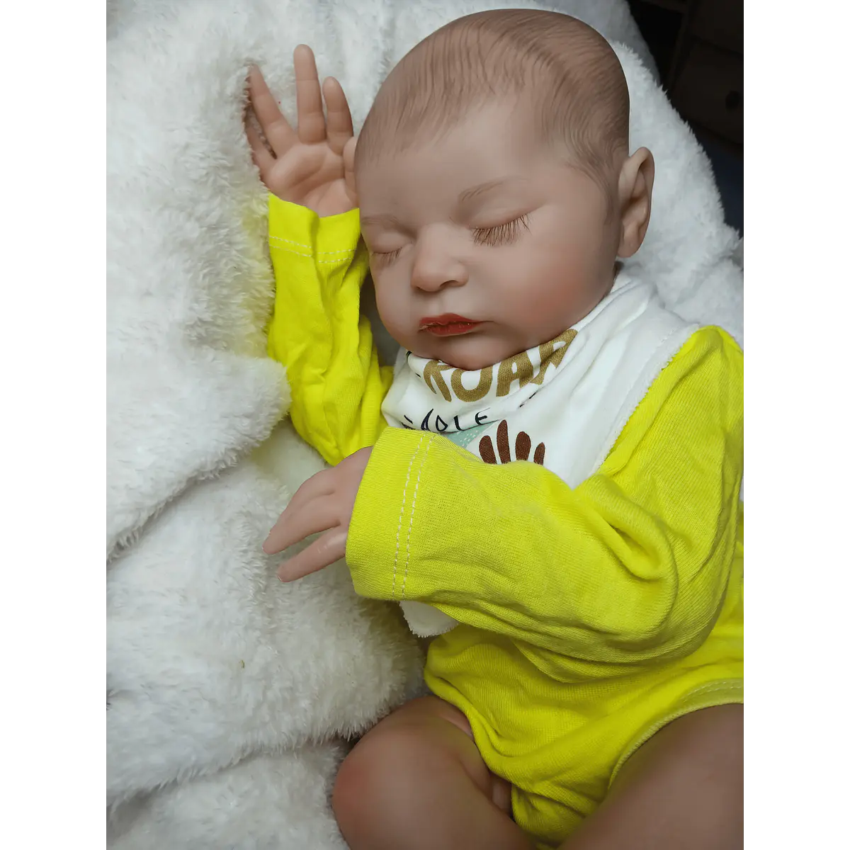 Bebé Reborn Laura Niño Cuerpo de Tela